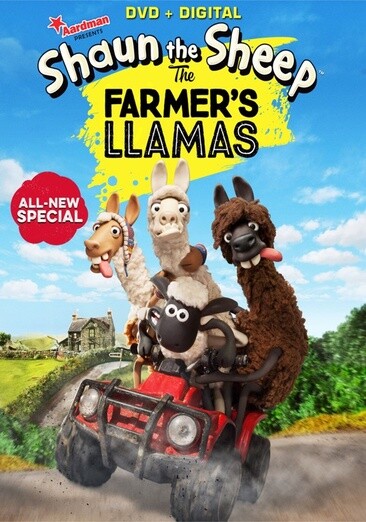 Shaun The Sheep: The Farmer's Llamas [DVD + Digital], New DVDs ...