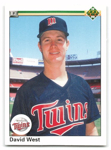 David West 1990 Upper Deck BASEBALL #15 Minnesota Twins | eBay