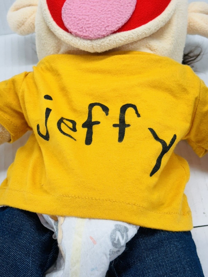 JEFFY Puppet Plush Super Mario Logan SML Authentic | eBay