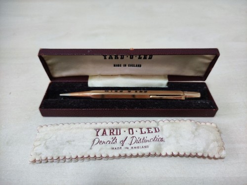Vintage mechanical pencil YARD O LED Rolled Gold Box | eBay