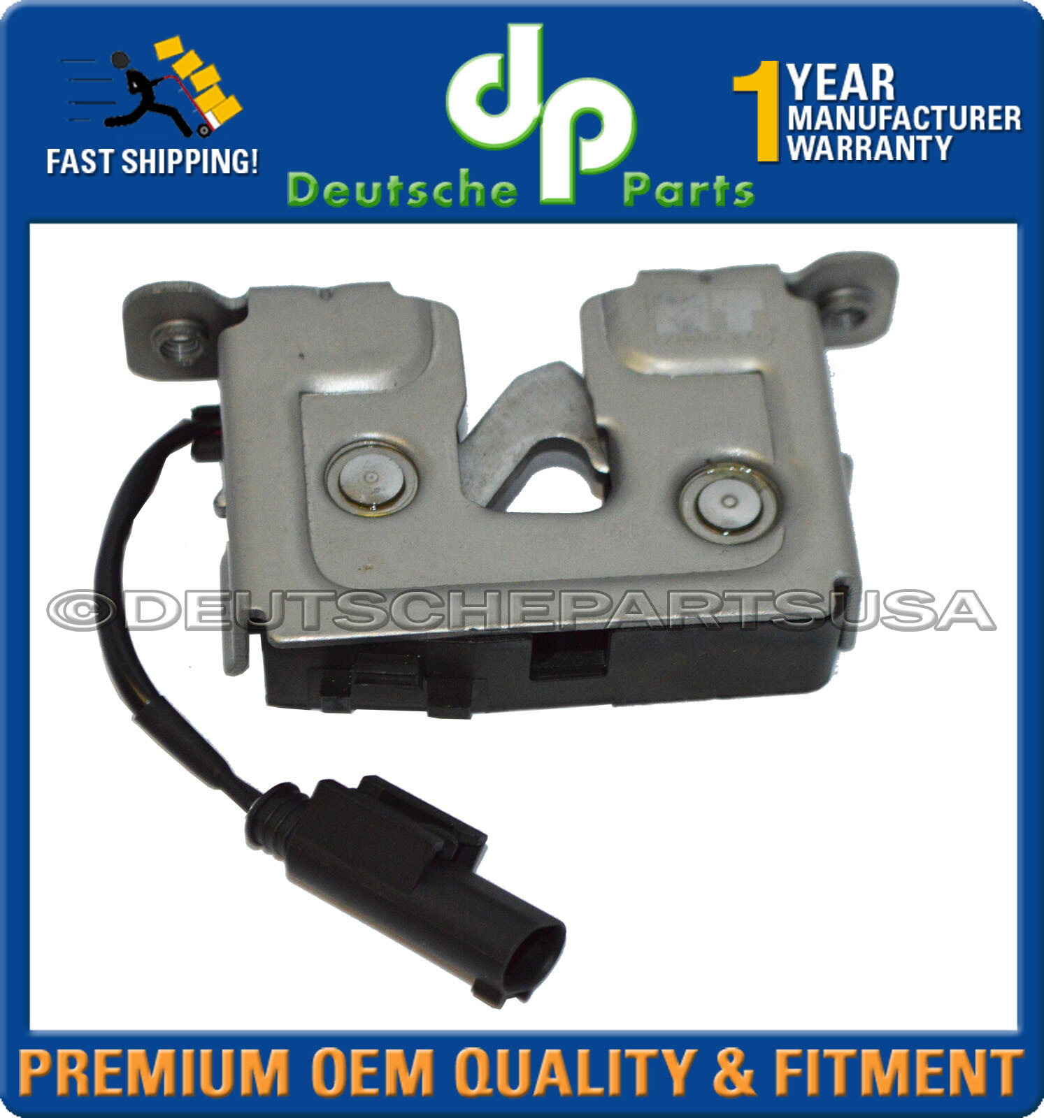 Front Lower Hood Lock Latch For BMW E60 E82 E88 E90 E92 E93 X3 M5 ...