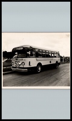 NICE ! CUBA CUBAN ROUTE 58 HAVANA BUS VINTAGE PHOTO 1940s ORIG PHOTO J ...