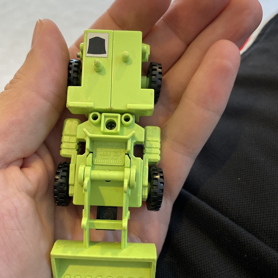 Vintage 1985 G1 TRANSFORMER Constructicon SCRAPPER Figure HASBRO ...