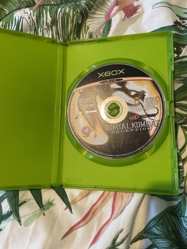 Xbox Original Mortal Combat Deception Fully Working | eBay UK