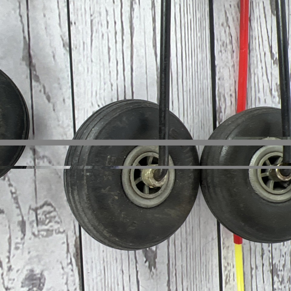 3 GEAR HOBBICO? MECHANICAL RETRACTS 7/32" WIRE R/C BALSA MODEL AIRPLANE ...