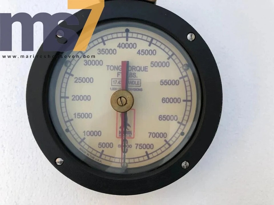 TONG TORQUE 061-J25 TONG LINE PULL GAUGE (FT.LBS) #NEW | eBay