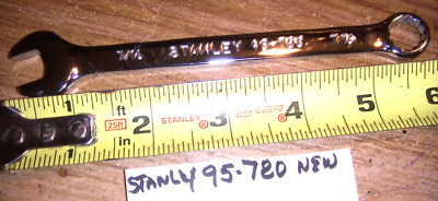 NEW STANLEY 7/16" 12 POINT COMBO WRENCH # 95-780 HIGH CHROMED | eBay