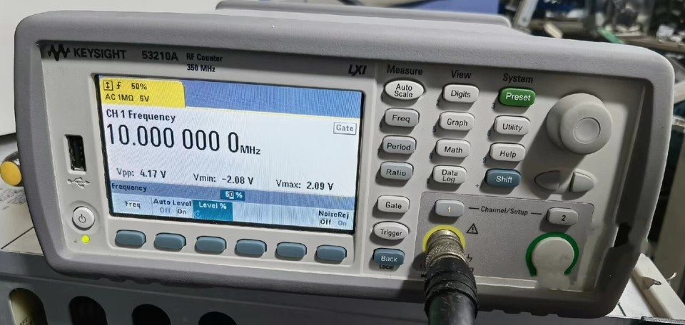 cx1PCS USED KEYSIGHT 53210A frequency meter Via DHL or Fedex#YC | eBay