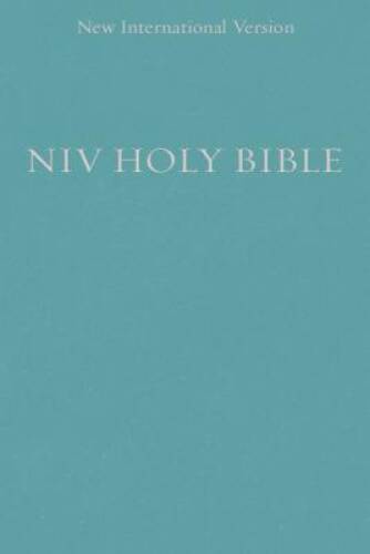 NIV, Holy Bible, Compact, Paperback, Blue - Paperback By Zondervan ...