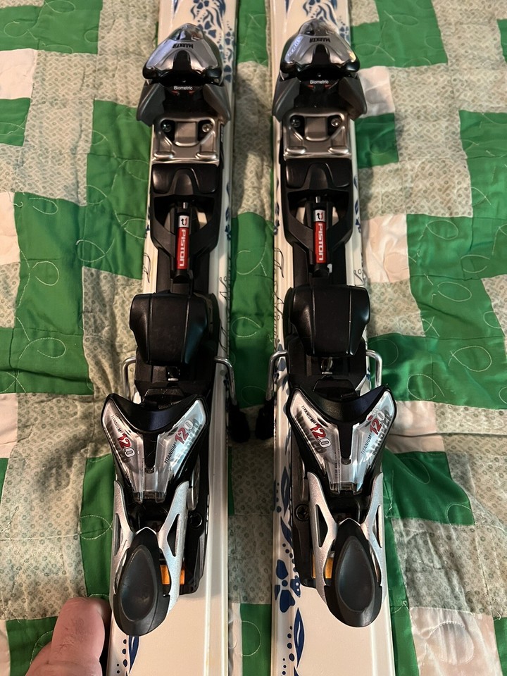 K2 Lotta Luv T-NINE Women's All Mtn Skis W/ Marker Titanium 12.0 ...