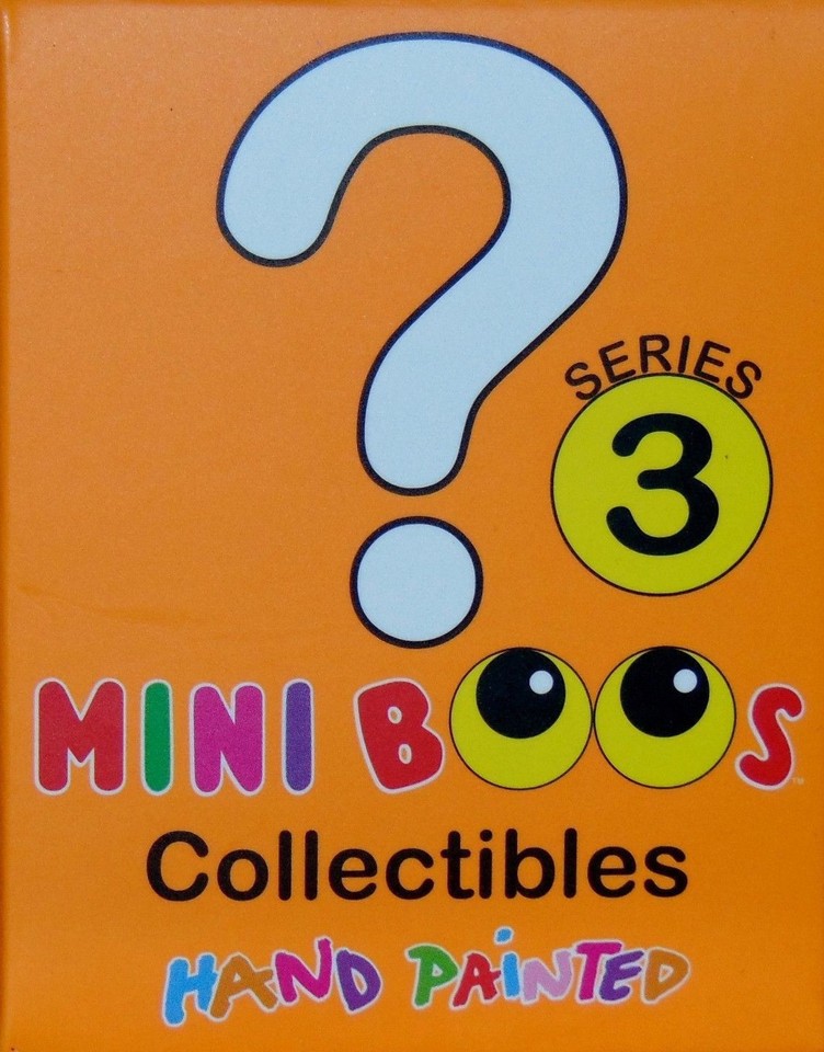 TY Mini Boo SERIES 3 RANDOM BLIND BOX Collectible Hand Painted Vinyl ...
