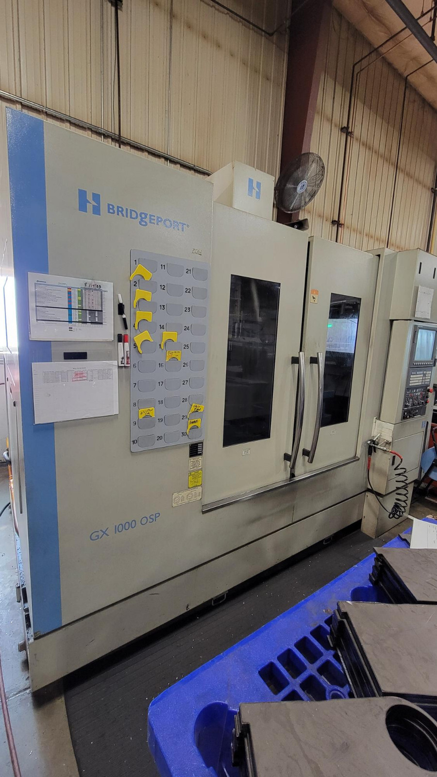 Hardinge Bridgeport GX1000 OSP CNC Vertical Machining Center | eBay