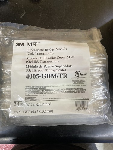 3M MS2 4005-GBM/TR Super-Mate Bridge Module, Gel Filled-24 Pack, BRAND ...