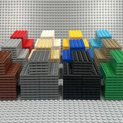 Lego Plates 4X8 (3035) Lot of 25 - You Pick The Color & Quantity - Bulk ...