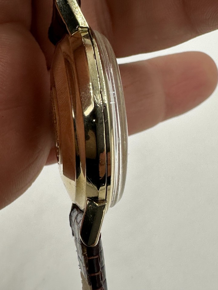 Omega watch Seamaster DeVille Cal 563 14K Gold Filled Automatic 1960s ...