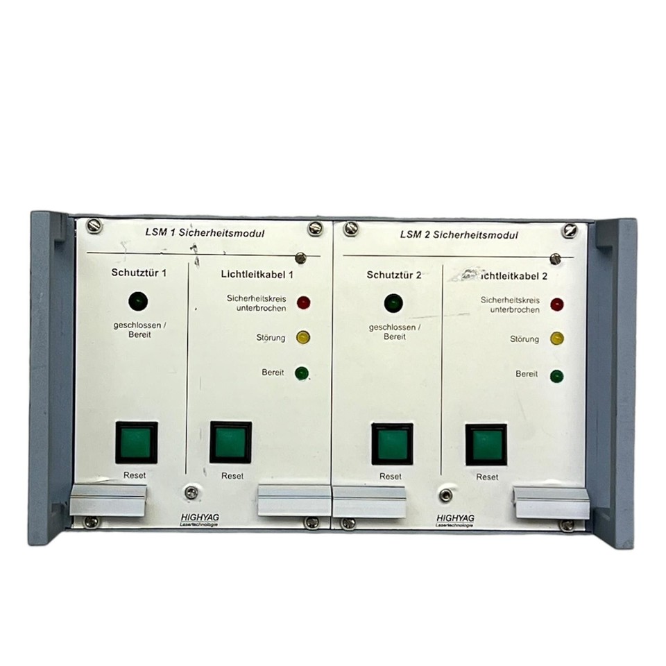 HIGHYAG Lasertechnologie LSM0501 Sicherheitsmodul Lichtleitkabel LSM 1 & LSM 2 | eBay.de
