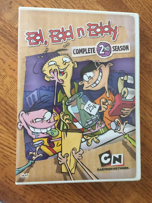 EUC Ed, Edd, n Eddy Complete 2nd Season Cartoon Network 2 Discs No ...