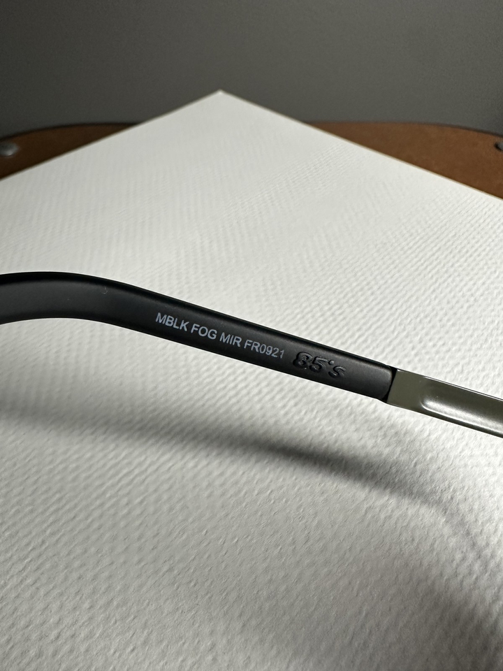 Gargoyles Classic '85 Ansi Terminator Sunglasses MBLK FOG MIR FRO921 | eBay