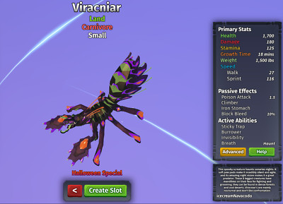 Viracniar Species | Creatures of Sonaria | Roblox | eBay