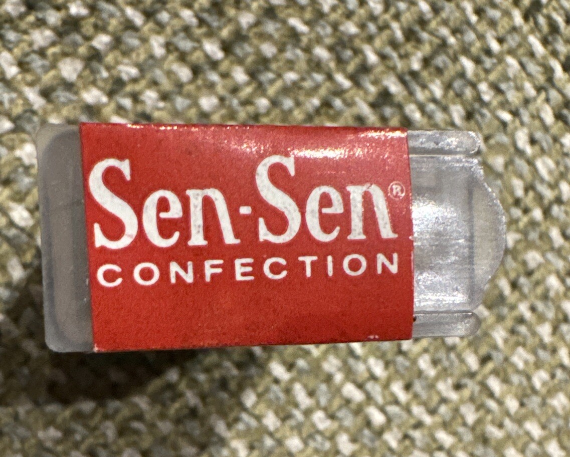 Old Vintage Candy Sen Sen Confection licorice breath Mint, 4.5 gram ...