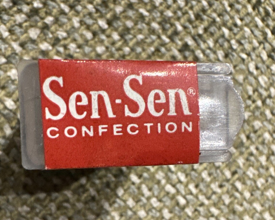 Old Vintage Candy Sen Sen Confection licorice breath Mint, 4.5 gram ...