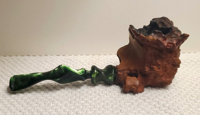 Micoli (Robert (Mic) Burns) 1970 Rusticated Freehand Sitter Briar Pipe ...