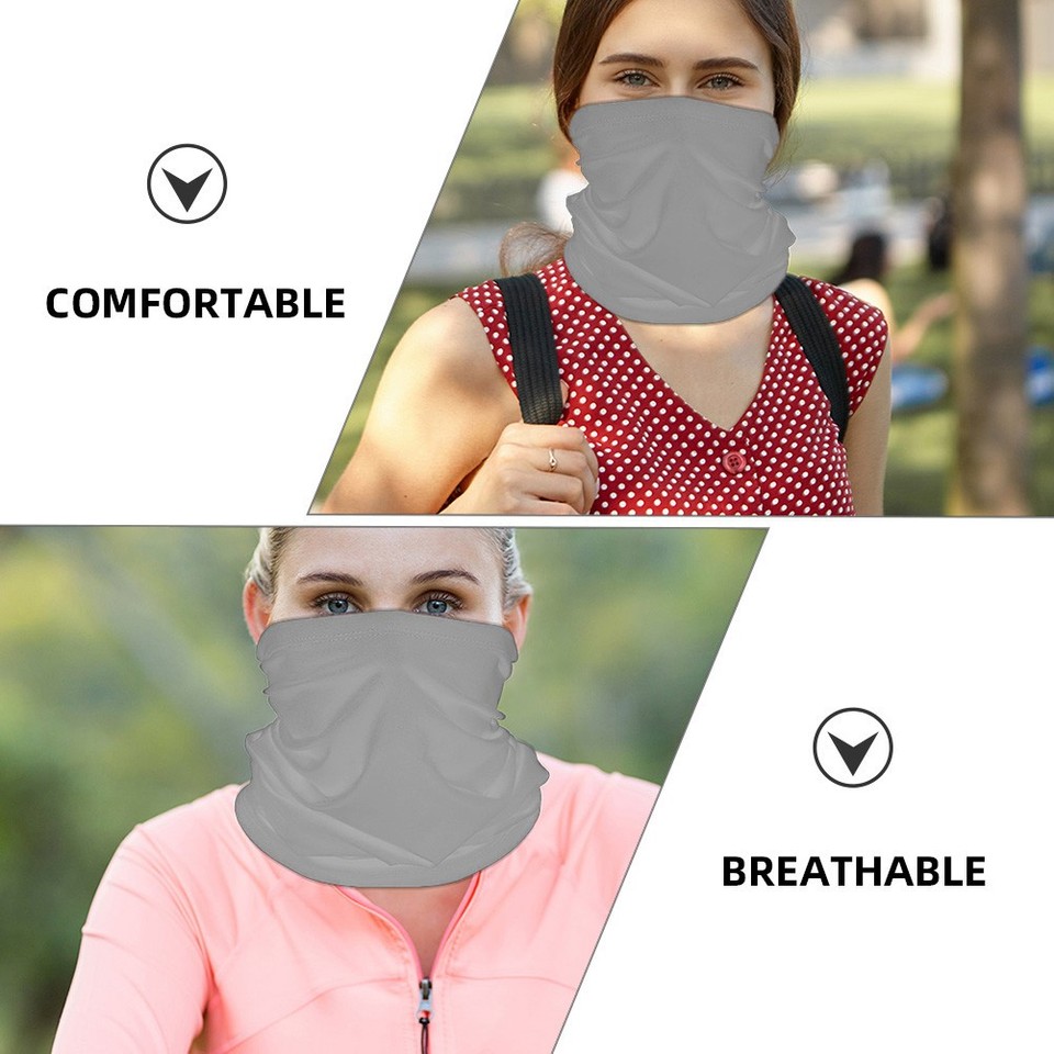 2Pcs Cycling Ski Hood Face Mask Outdoor Cycling Face Hood Elastic Face ...
