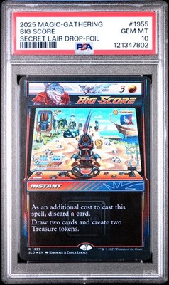 2025 MTG SECRET LAIR DROP ARCADE RACERS-FOIL #1955 BIG SCORE PSA 10 | eBay