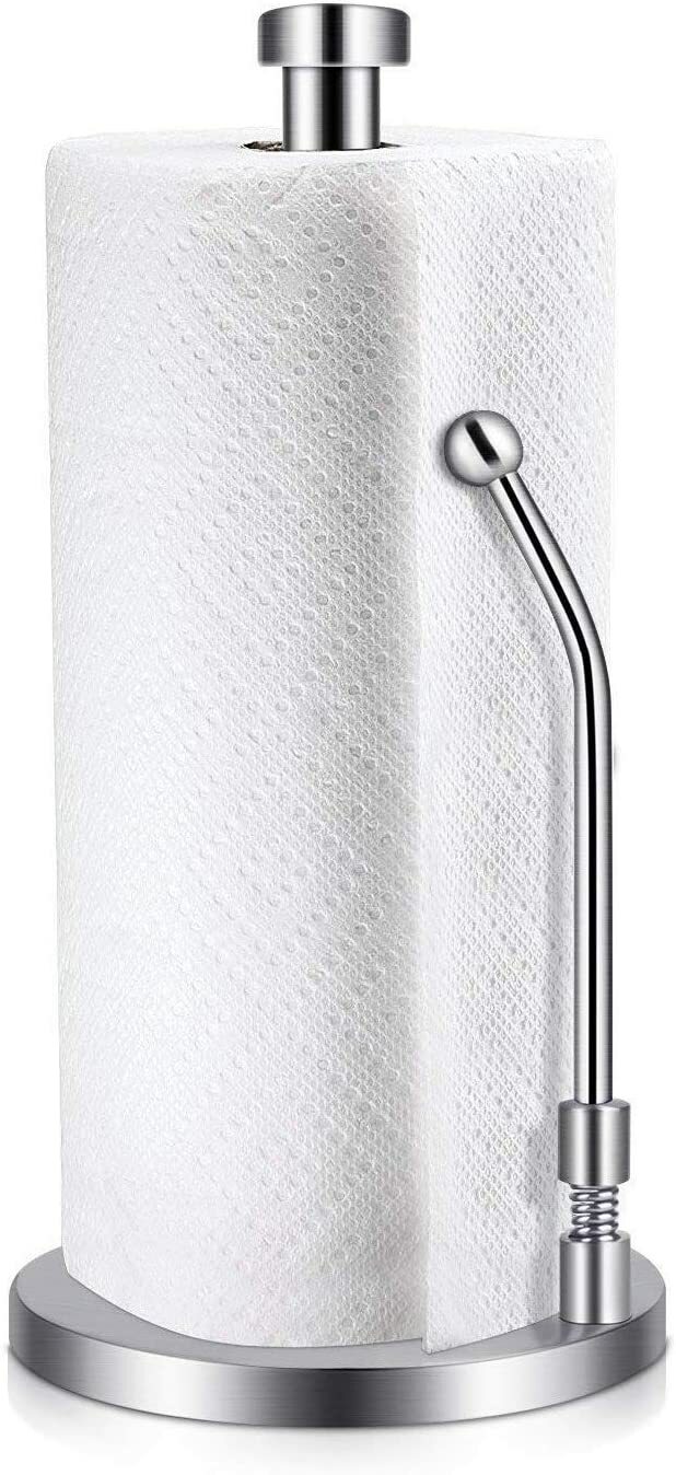 Stainless Steel Kitchen Roll Paper Tissue Holder Paper Roll Tissue ...