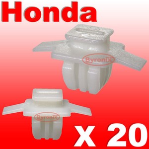 HONDA CIVIC CR-V CRV FRONT WHEEL ARCH TRIM CLIPS SURROUND EXTERIOR ...
