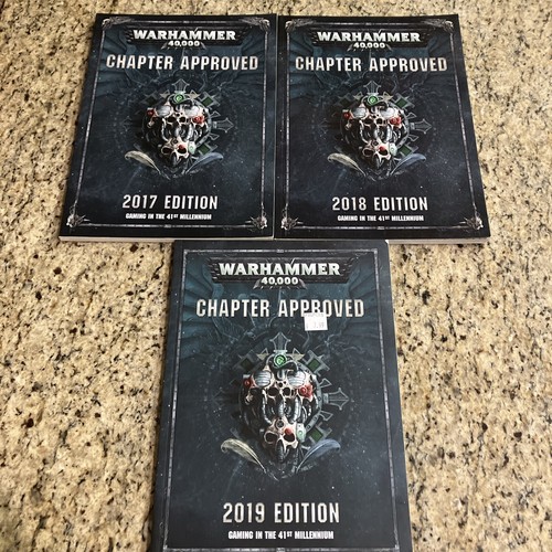 Warhammer 40k Chapter Approved years 2017, 2018 & 2019 | eBay