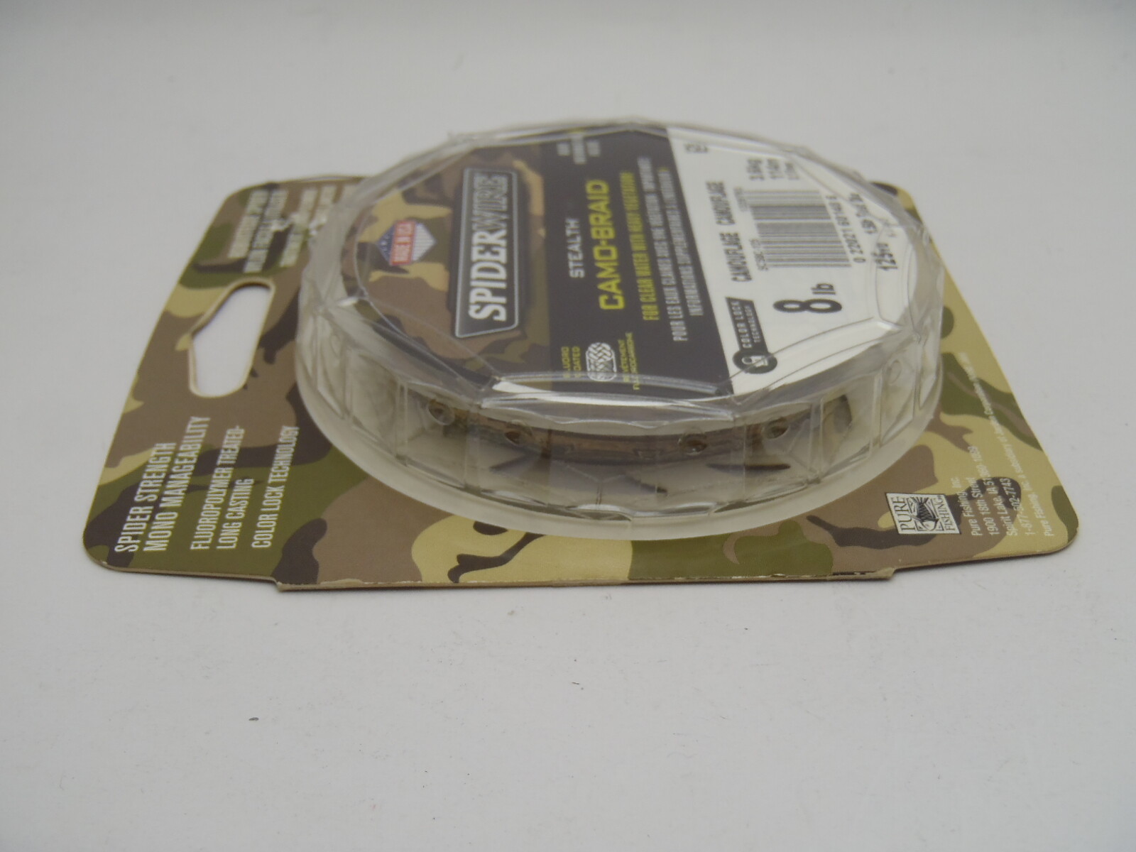 1pk Spiderwire Camo-braid 125yd Stealth Camouflage Fishing Line Choose ...