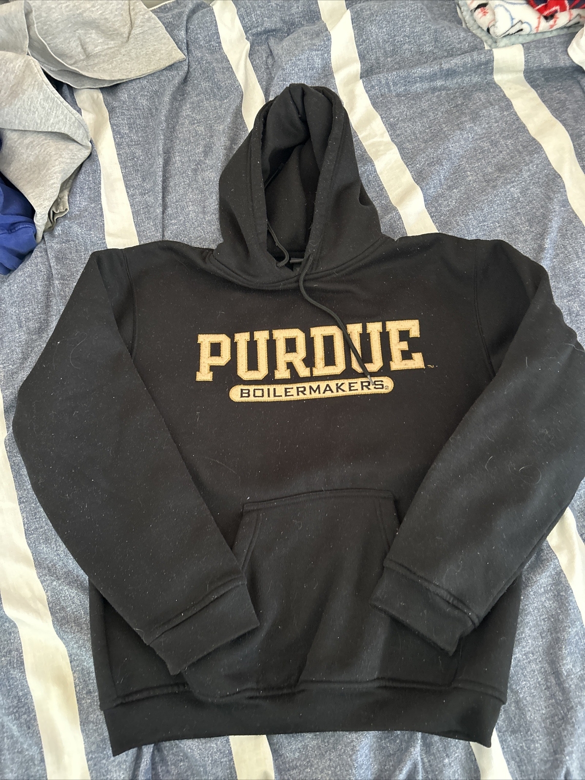 ProEdge Purdue University Hoodie Mens M Black College… - Gem
