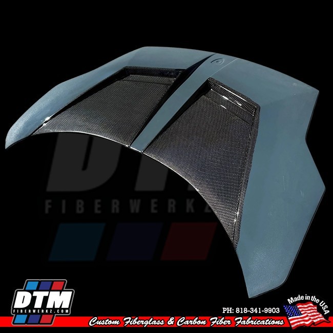 Lamborghini Gallardo 09-14 Vented Style Front Hood Replacement Full ...