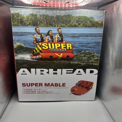 Airhead SPORTSSTUFF Super Mable Triple Rider Lake Boat Towable Tube 53 ...