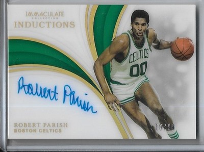 2018-19 Panini Immaculate Inductions ROBERT PARISH Autograph #ed 70/99 ...
