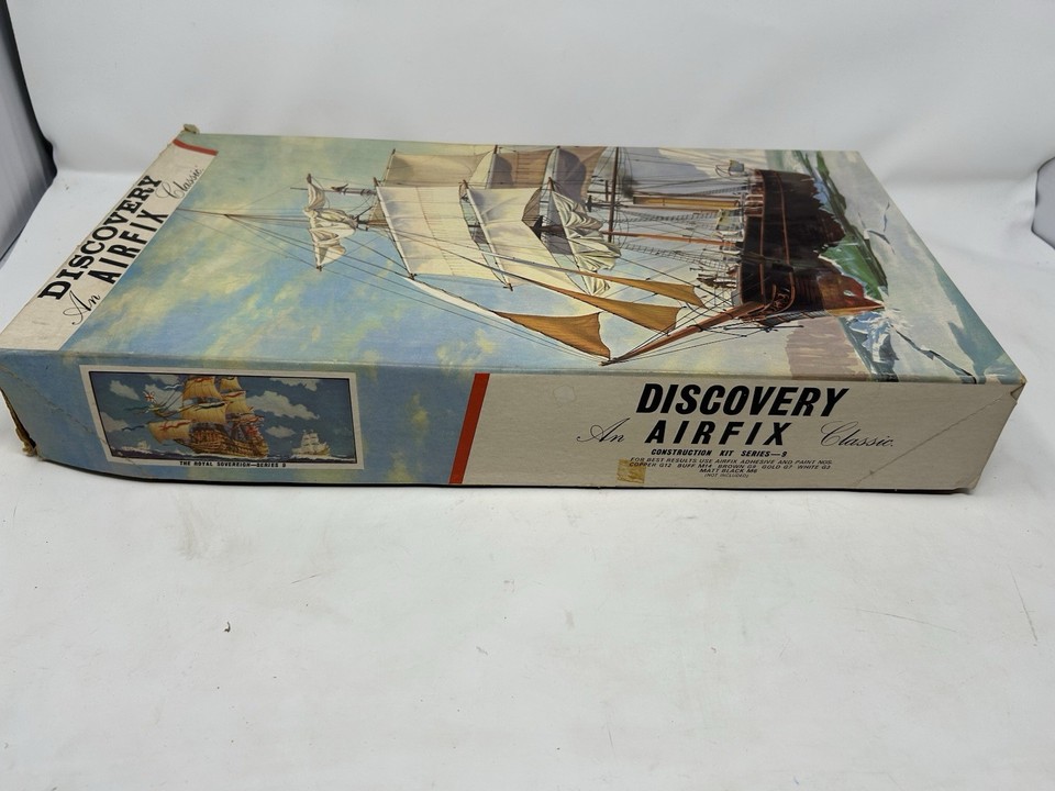 Vintage Airfix Discovery Sailing Ship Model Kit Construction Series 9 ...