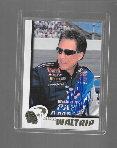 1997 Press Pass - DARRELL WALTRIP - Autograph - NASCAR #d 38/35 | eBay