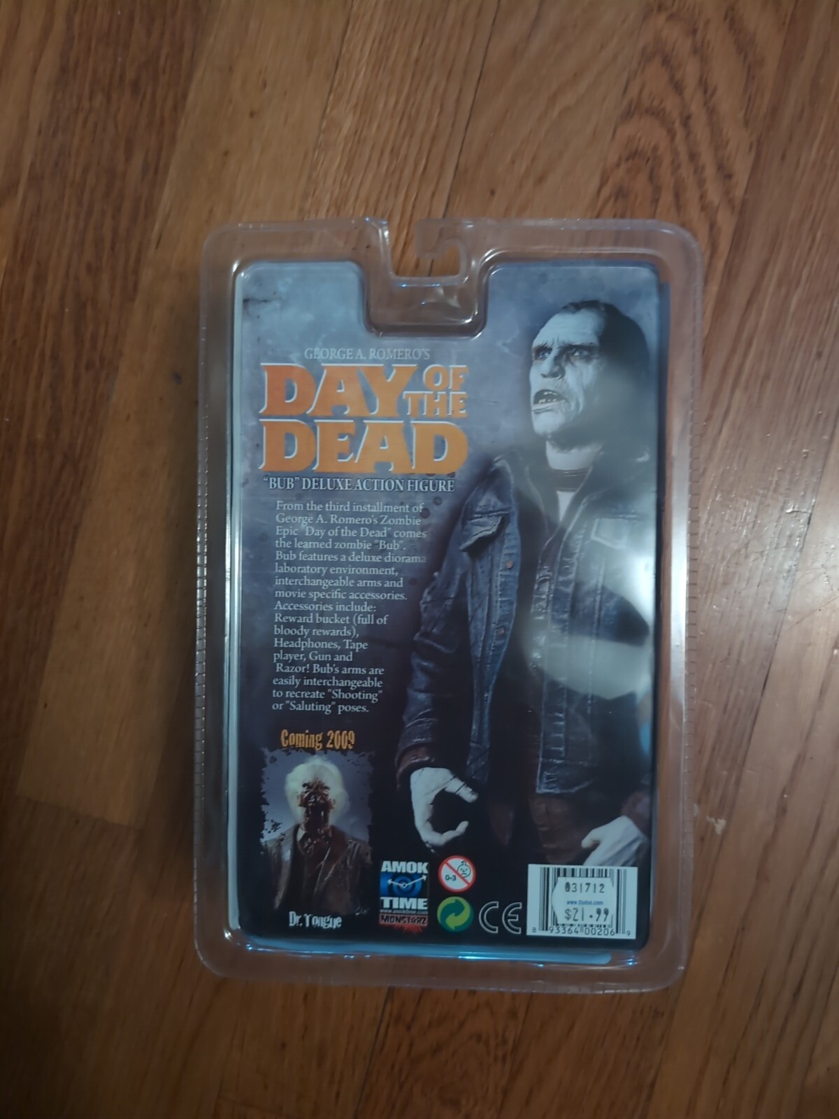 Amok Time Monstarz Day of the Dead “Bub” Deluxe Action Figure ...