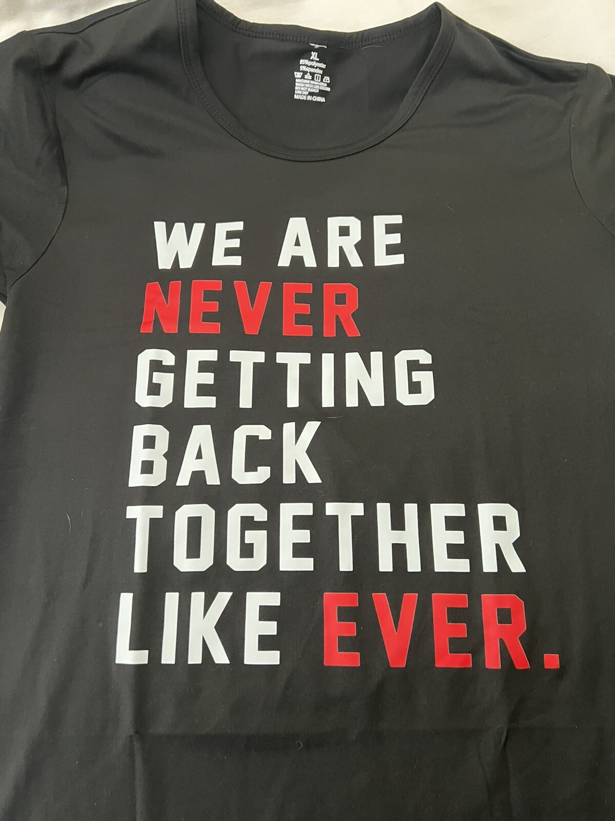 Taylor Swift We Are Never Getting Back Together The Eras Tour | eBay
