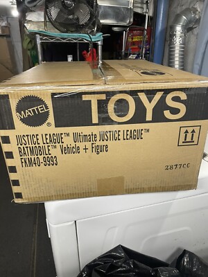 Mattel DC Ultimate Justice League RC Batmobile 1/10 Scale App ...