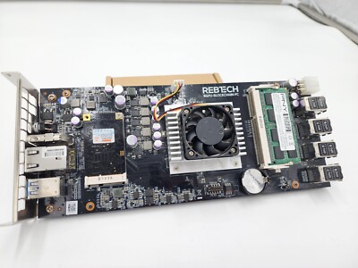 Rebtech 8 GPU all-in one Mining Motherboard includes CPU, MEM, SSD | eBay