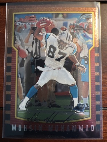 2000 BOWMAN CHROME REFRACTOR MUHSIN MUHAMMAD # 72 | eBay