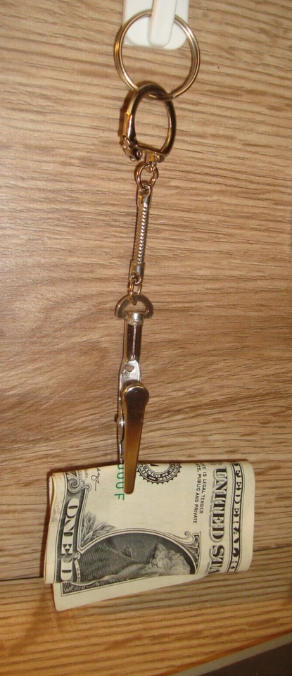 Alligator ROACH CLIP Smoke Clip Note Holder Snake Key Chain + 1" Key ...