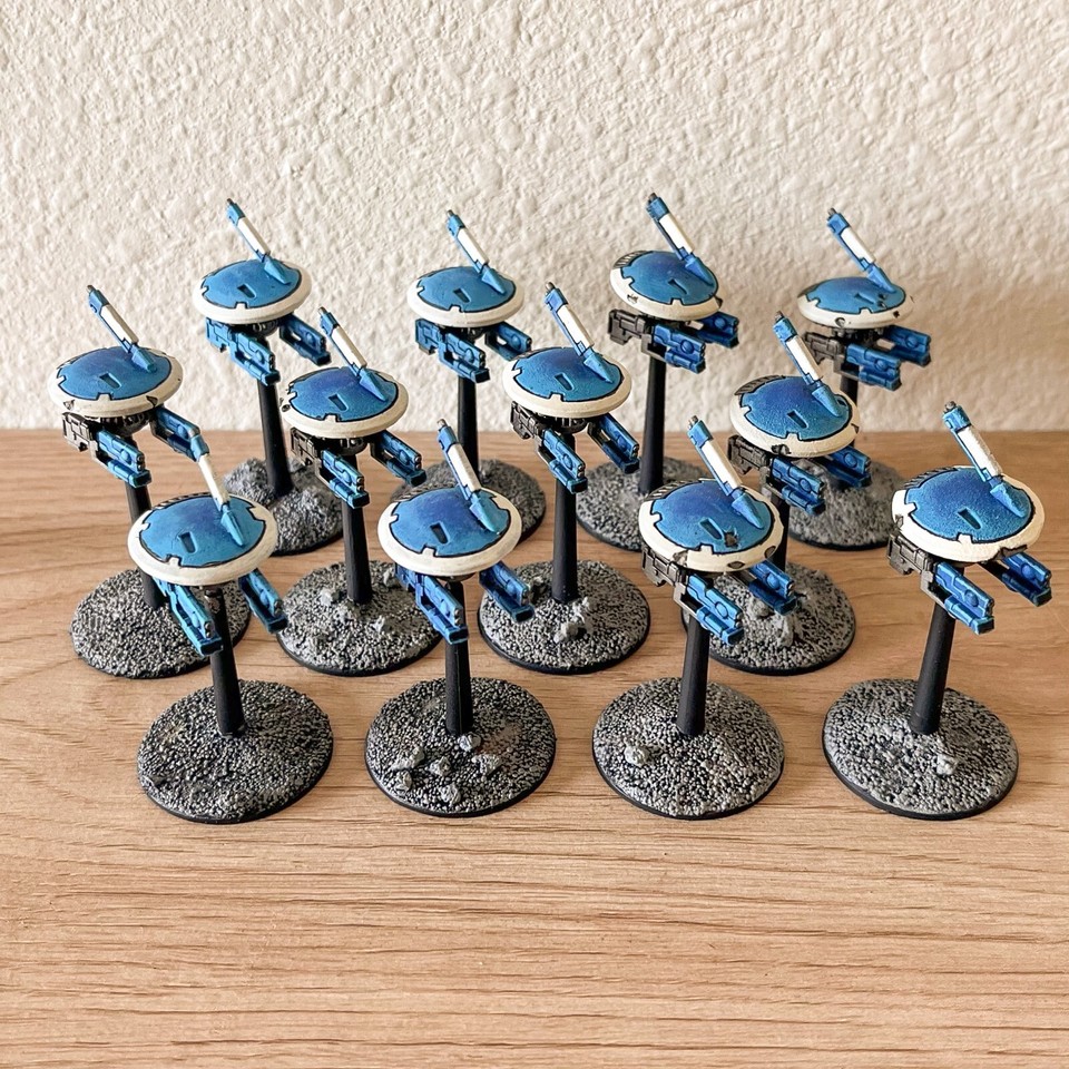 Warhammer 40k Tau Empire - Painted Bork'an Sept Army - BoxedUp (6000 ...