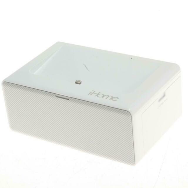 iHome IHDP46-W Photo Printer Dock Full Size 4x6 Inch Printouts - White ...