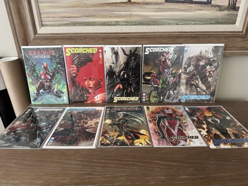 The Scorched Spawn Image Comics Issues 7-15 Spawns Universe 1 Lot She ...