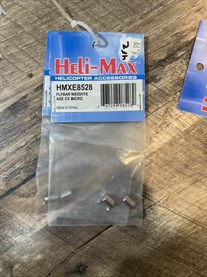 Heli-Max Axe CX RTF Micro Helicopter Flybar Weights HMXE8528 | eBay