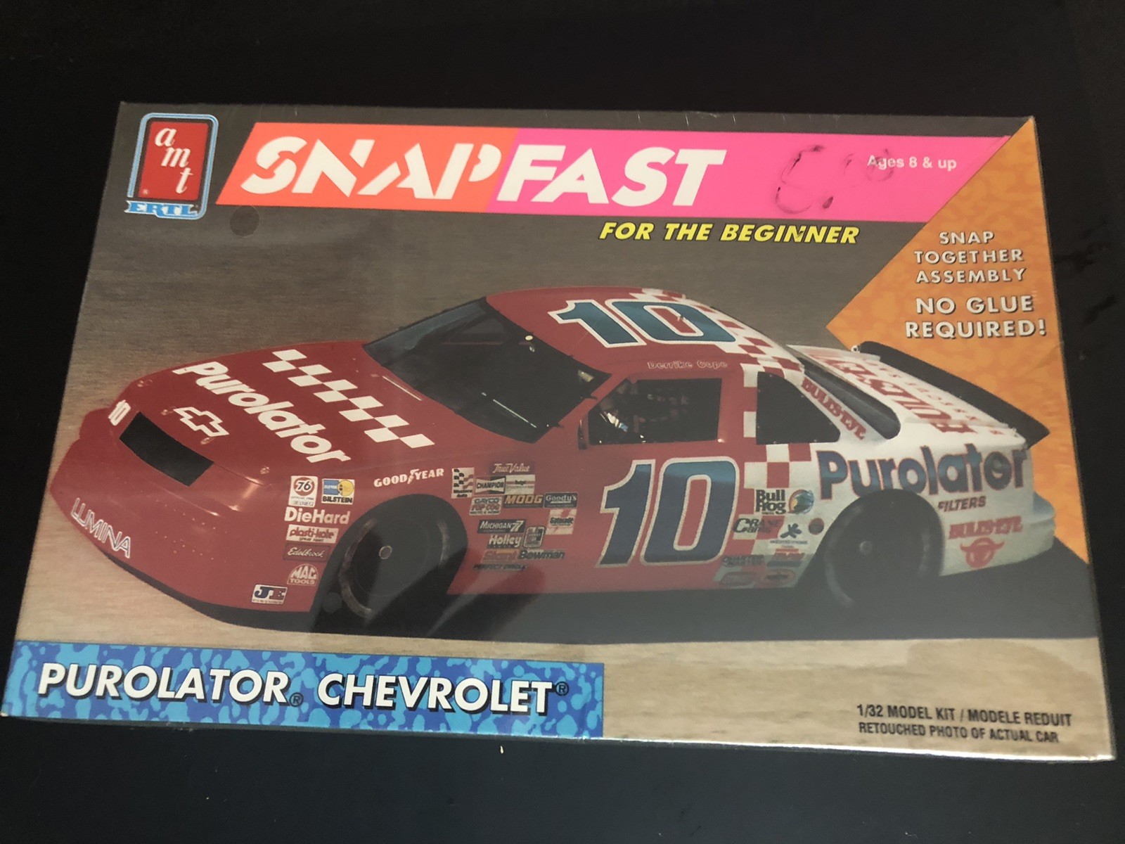 1/32 AMT Chevrolet Lumina NASCAR Snap Fast Together Sealed | eBay