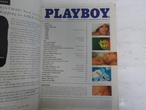 PLAYBOY NOVEMBER 1995 TAHNEE WELCH HOLLY WITT SEX IN CINEMA (706) | eBay